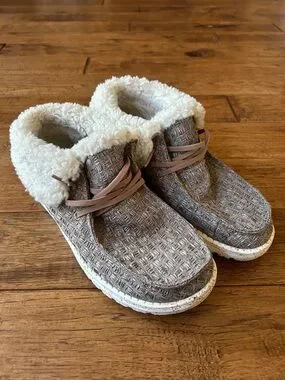 Hey Dude | Shoes | Hey Dude Wendy Fold Stitch Cozy Casual Moccasin ...